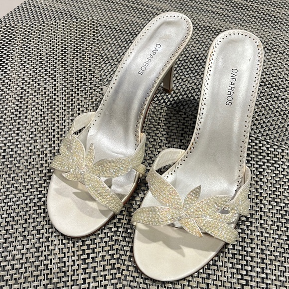 Caparros | Shoes | Caparros Slip On Heel Praying And Sequin Size 1 ...